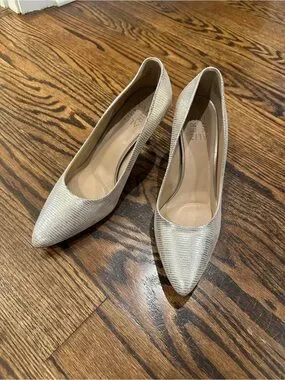 Naturalizer | Shoes | Naturalizer Metallic Pointed Toe Pumps In ...